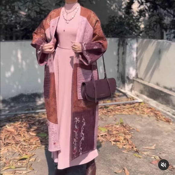 Zara | Jackets & Coats | Zara Embroidered Patchwork Kimono Limited ...